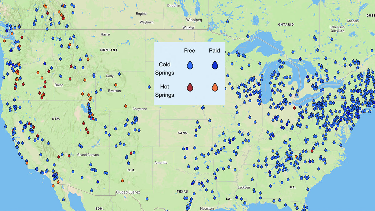 Fresh Spring Water Delivery + Reusable Glass To Collect Your Own ...